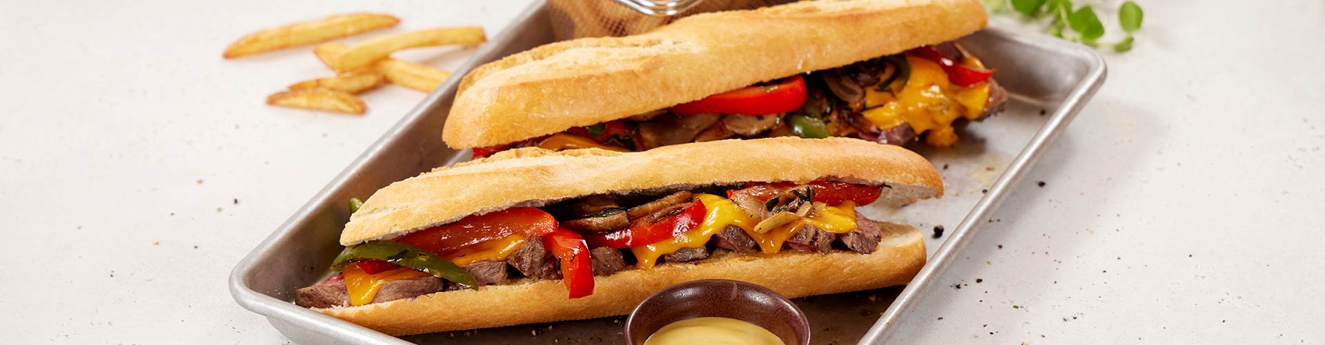 Philly cheesesteak | LM Unibake