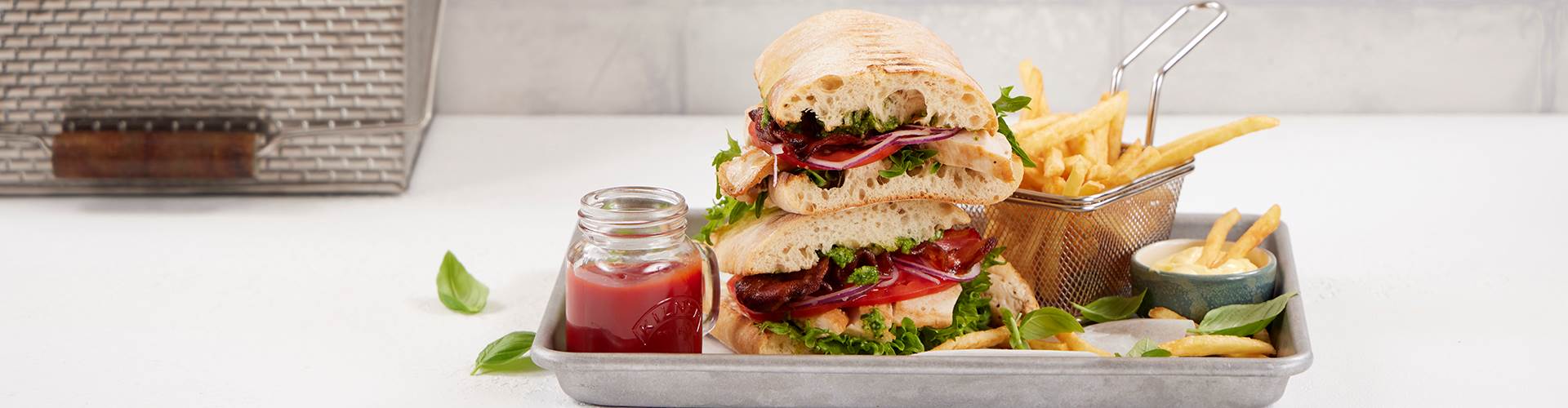 Club sandwich med kylling | Lantmännen Unibake